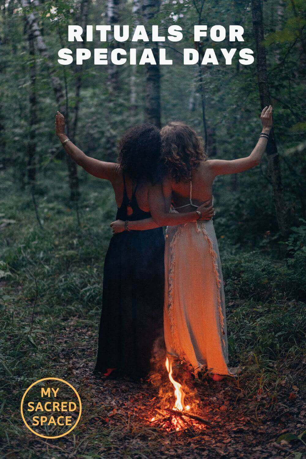 Rituals To Do At Home By Yourself - My Sacred Space Design