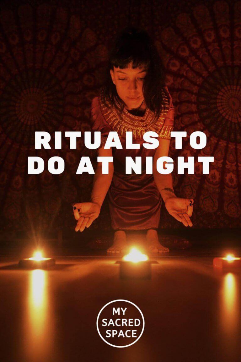 Rituals To Do At Home By Yourself - My Sacred Space Design