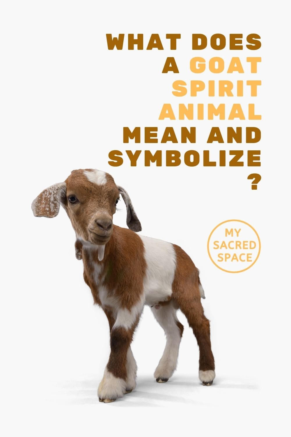 What Does a Goat Spirit Animal Mean and Symbolize? - My Sacred Space Design