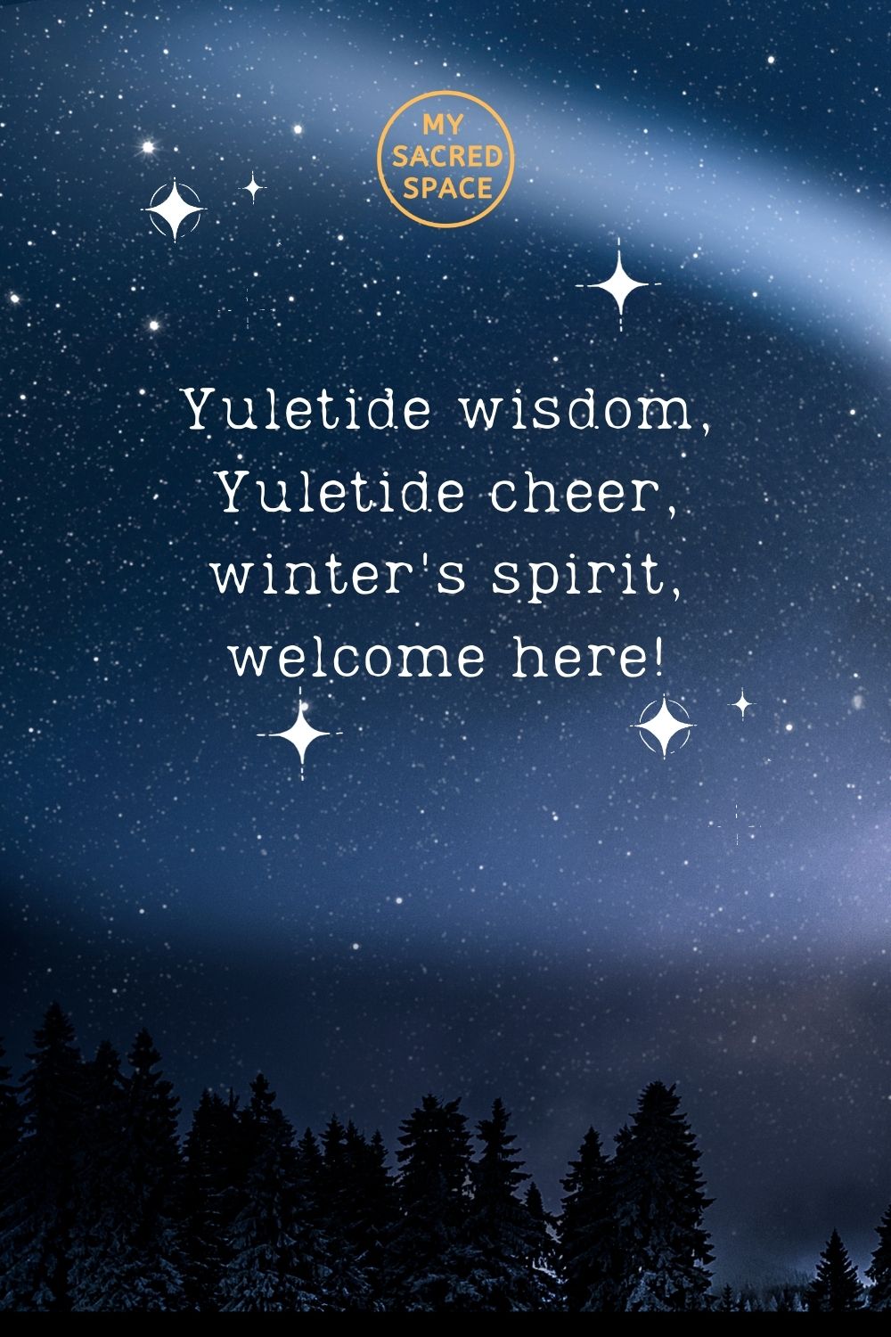 Ritual For Yule In Solitary or As A Group - My Sacred Space Design